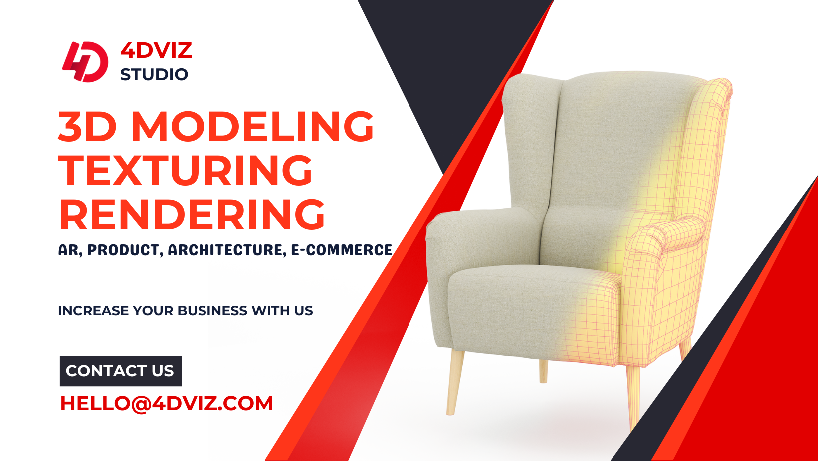 4dviz | Top AR 3D Modeling, Rendering Service | Fast & Affordable