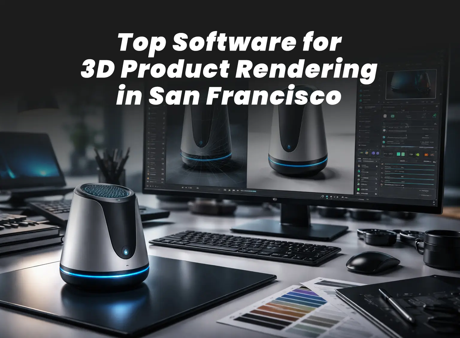 Top Software for 3D Product Rendering in San Francisco, CA | 4dviz Studio